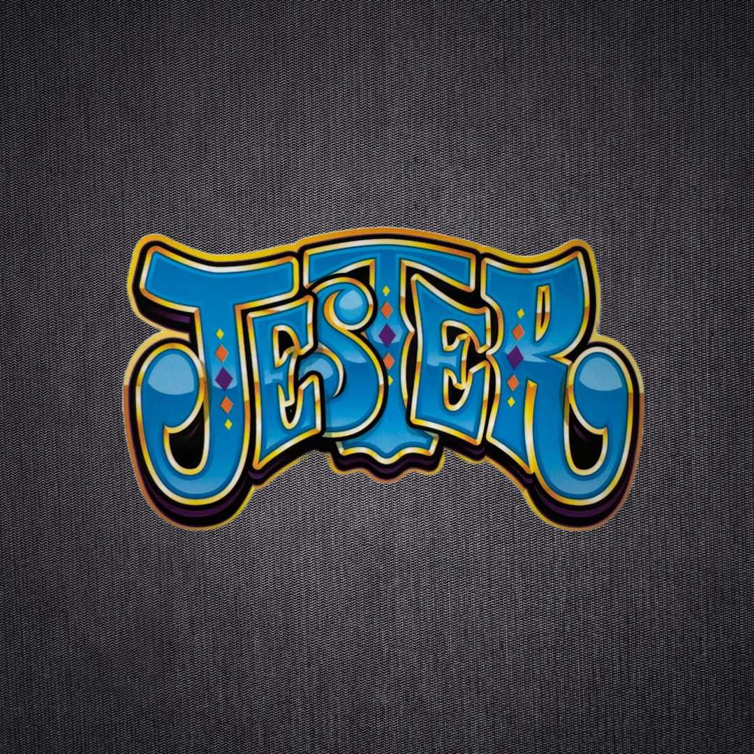 JESTER MONSTER TRUCK LOGO (ORIGINAL) | Tomfoolery Motorsports Inc