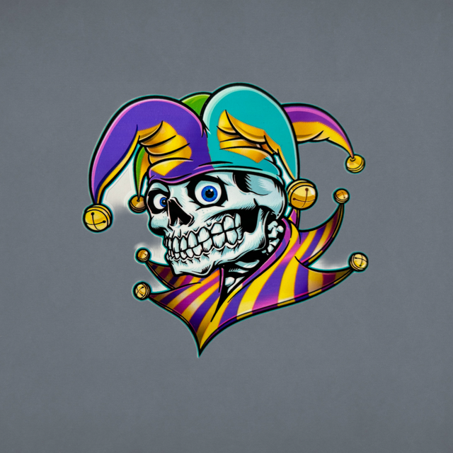 jester face stickers