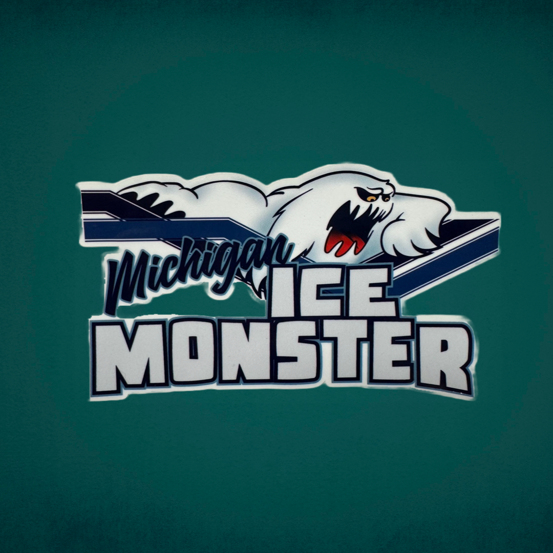 MICHIGAN ICE MONSTER TRUCK LOGO STICKER | Tomfoolery Motorsports Inc
